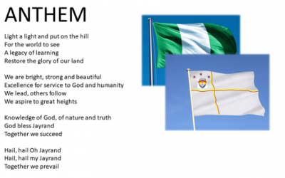 School Anthem - Jayrand International Schools Role of Primary Education